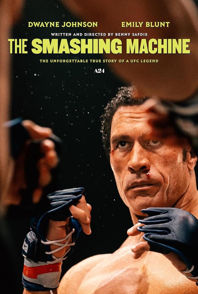 Movie poster for The Smashing Machine