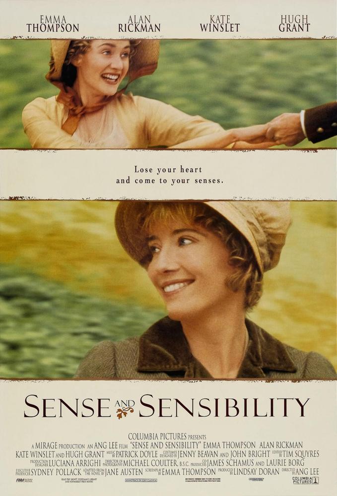 Movie poster for Sense and Sensibility (1995) 30th Anniversary