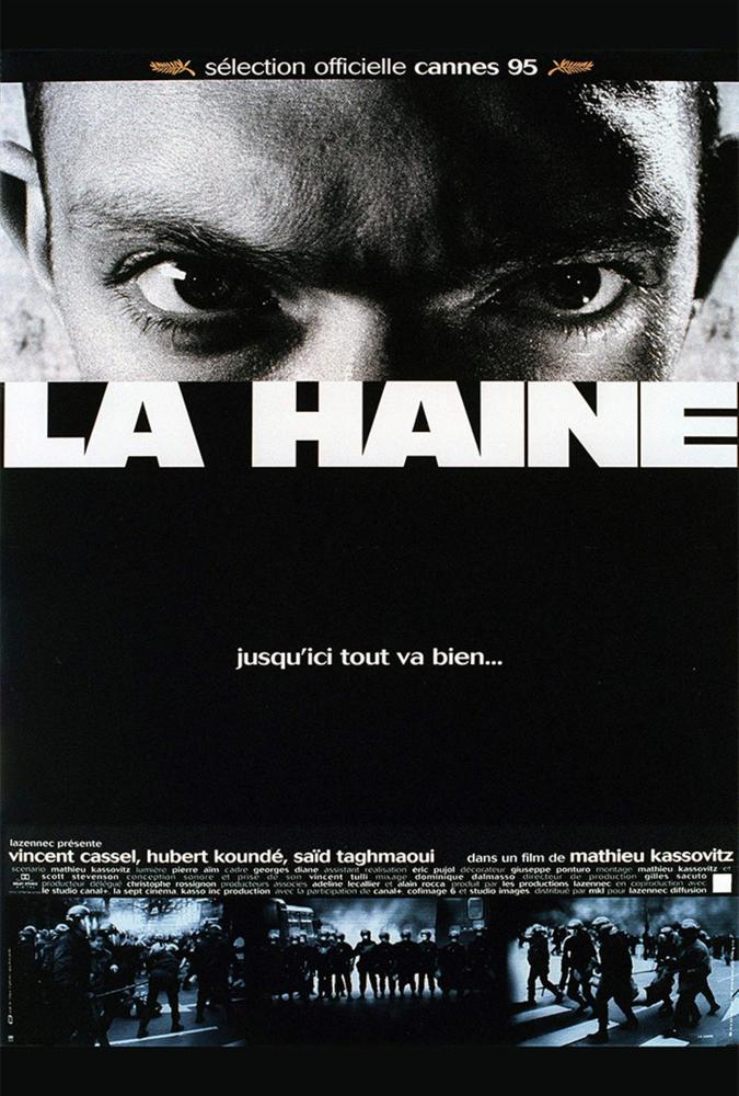 Movie poster for La Haine (1995)