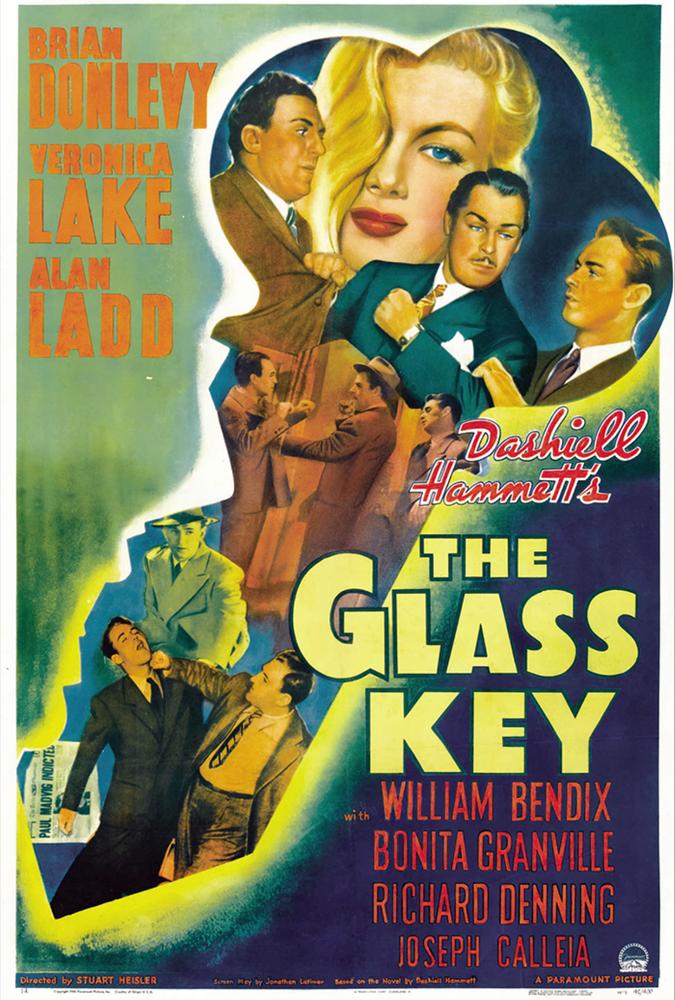 Movie poster for The Glass Key (1942)