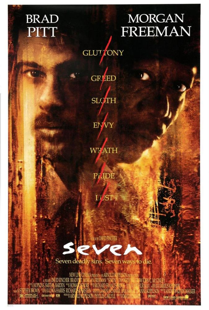 Movie poster for Se7en (1995) 30th Anniversary