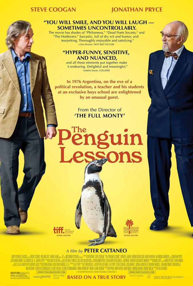 Movie poster for The Penguin Lessons