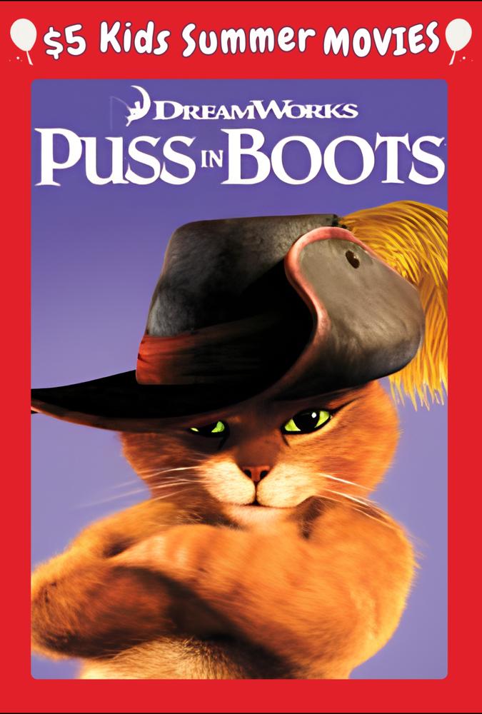Movie poster for Puss in Boots
