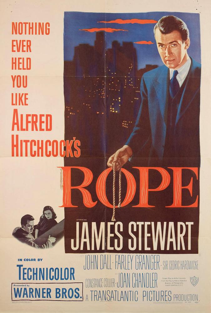 Movie poster for Rope (1948)