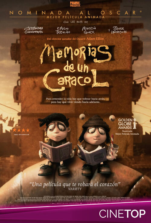 MEMORIAS DE UN CARACOL 2D DOB En CINETOP TEQUISQUIAPAN, CineTop | Tu ...