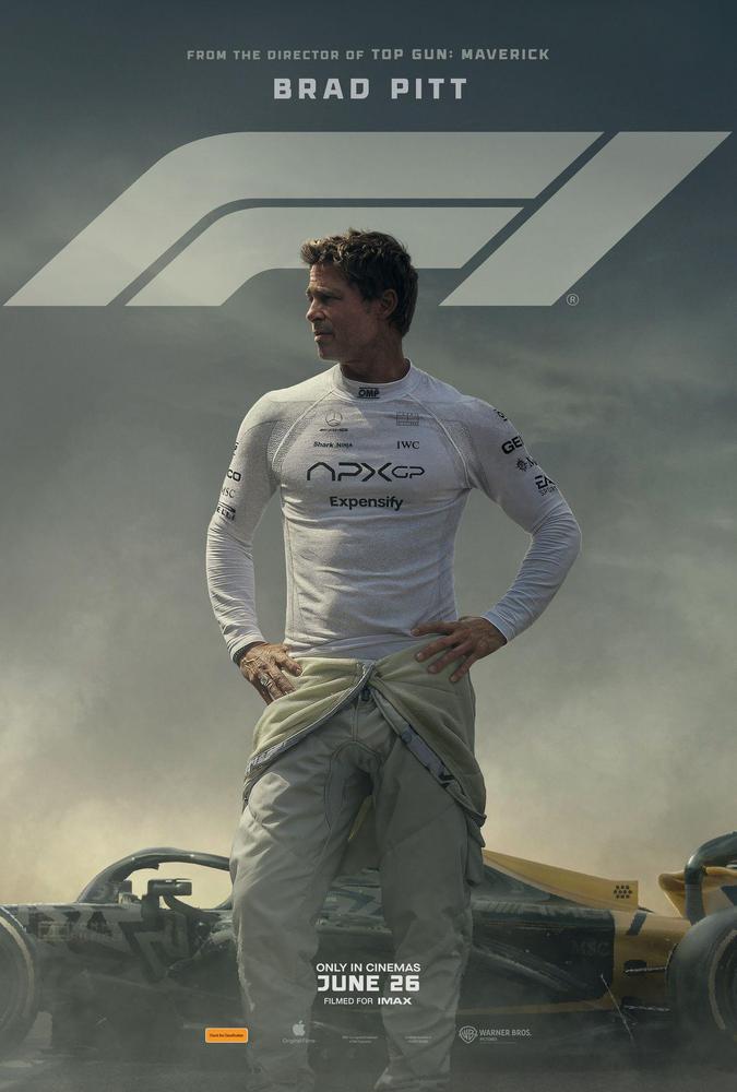 Movie poster for F1