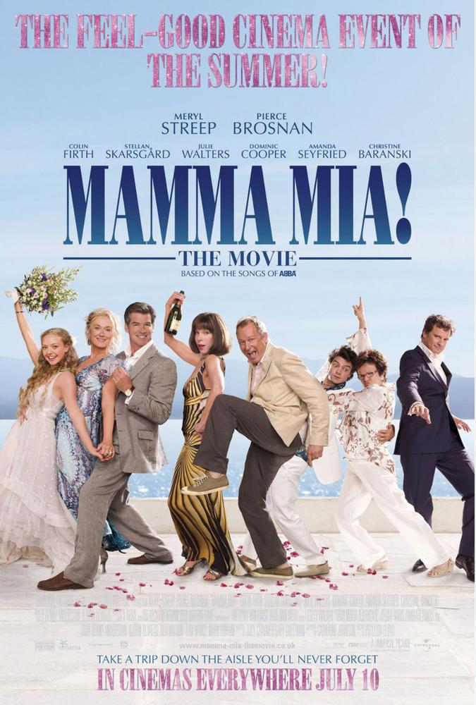Movie poster for Mamma Mia!