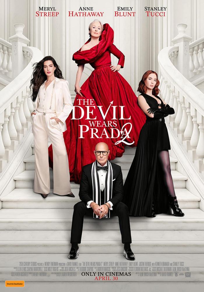 Movie poster for The Devil Wears Prada 2