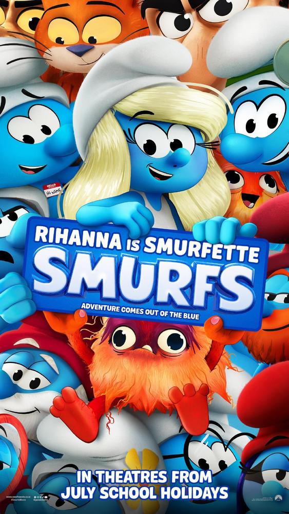 Movie poster for SMURFS