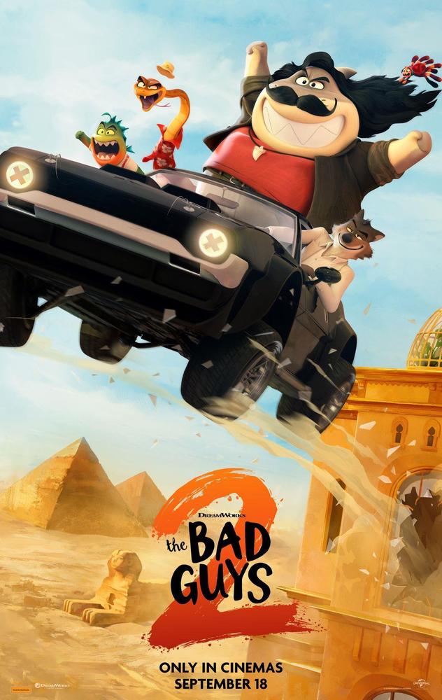 Movie poster for The Bad Guys 2