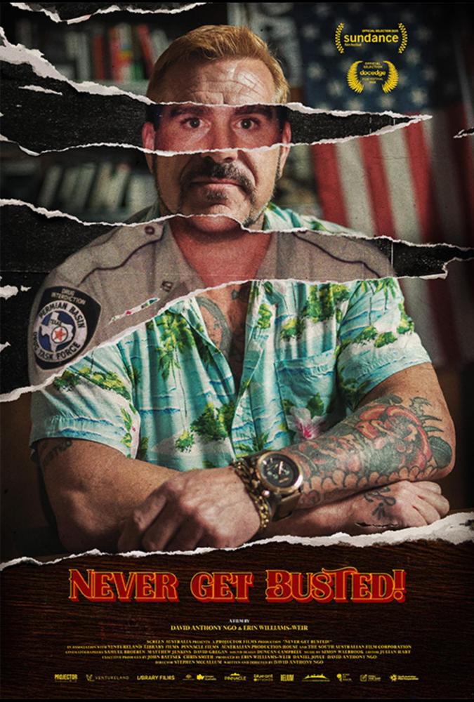 Movie poster for Doc Edge 2025: Never Get Busted!