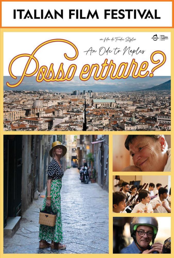 Movie poster for An Ode to Naples