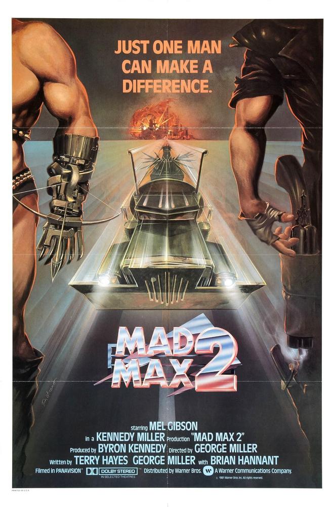 Movie poster for Mad Max 2