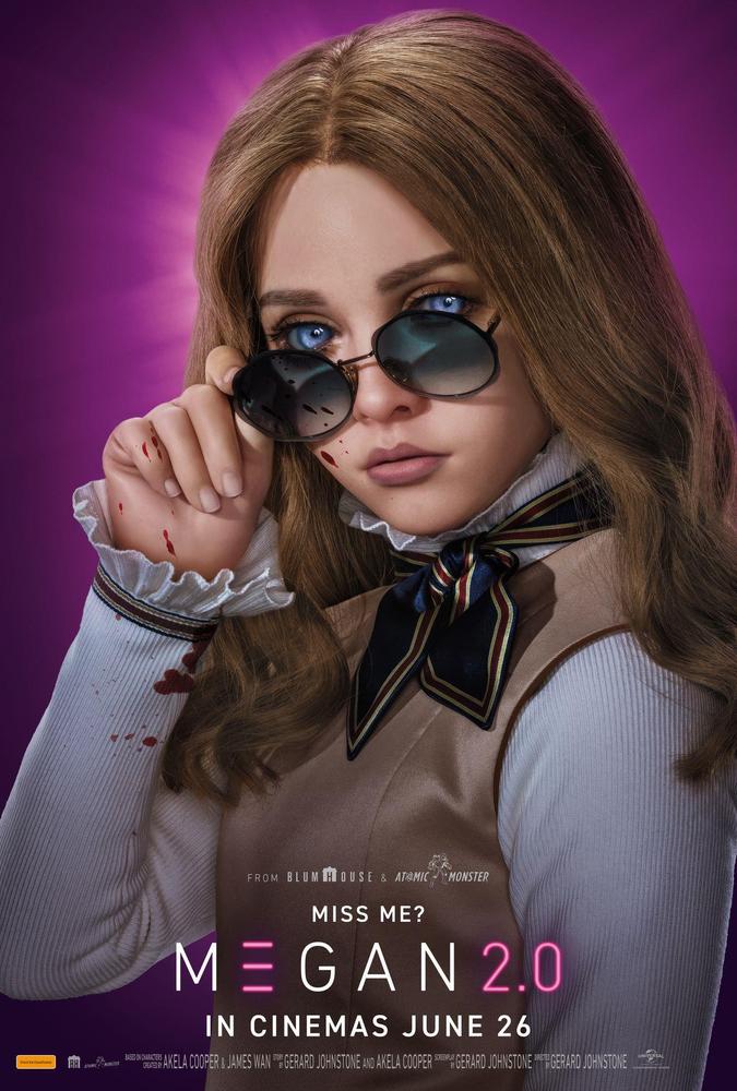 Movie poster for M3GAN 2.0