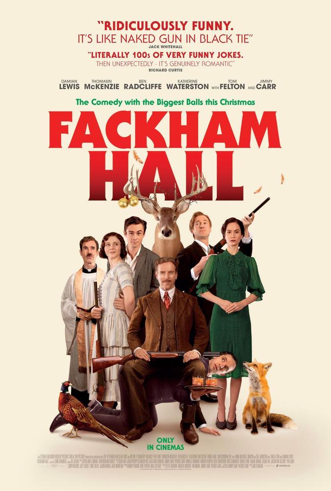 Movie poster for Fackham Hall