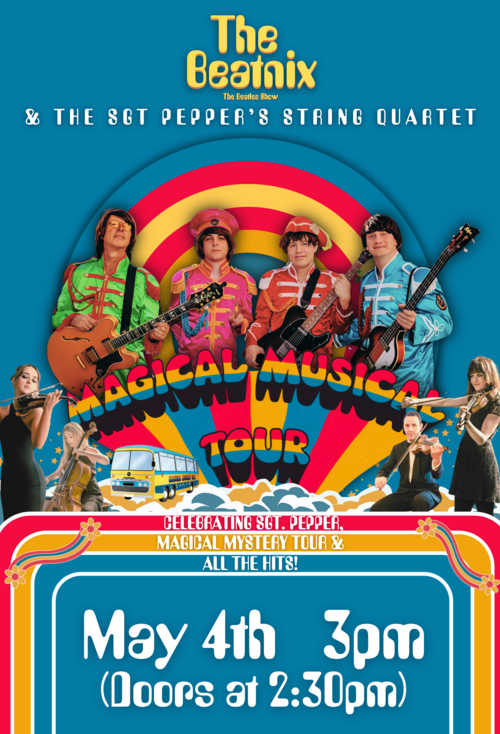 Movie poster for The Beatnix – The Beatles Show Live Concert