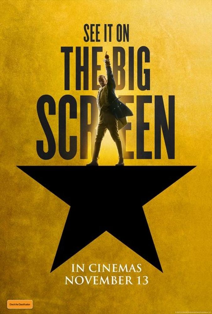 Movie poster for Hamilton - 10th Anniversary Opening Night
