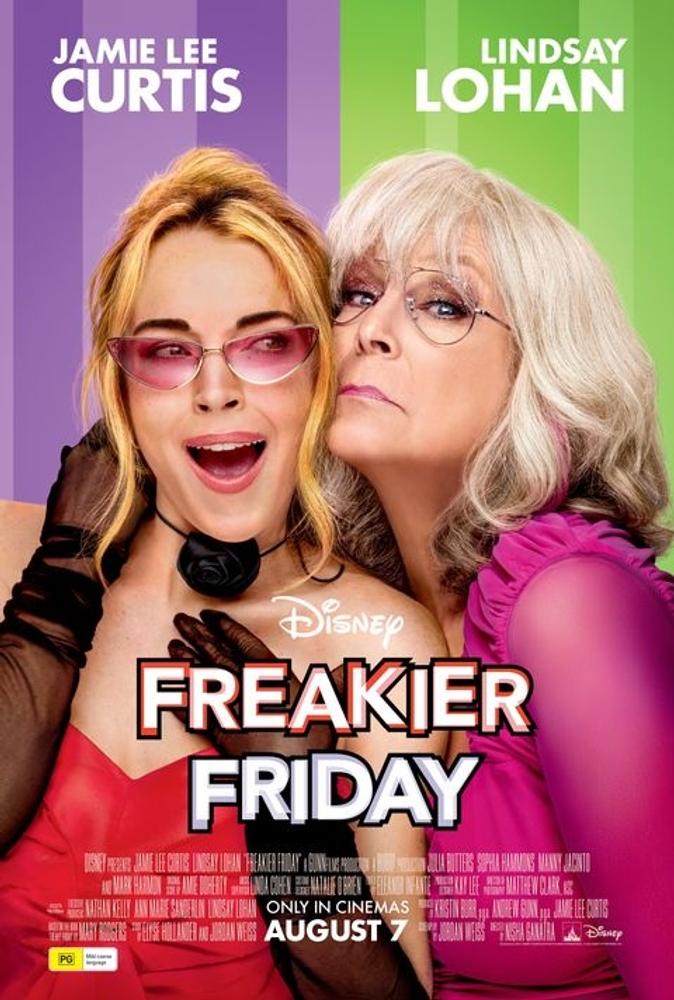 Movie poster for Freakier Friday - Ladies Night Preview