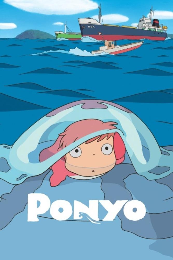 Movie poster for Ponyo