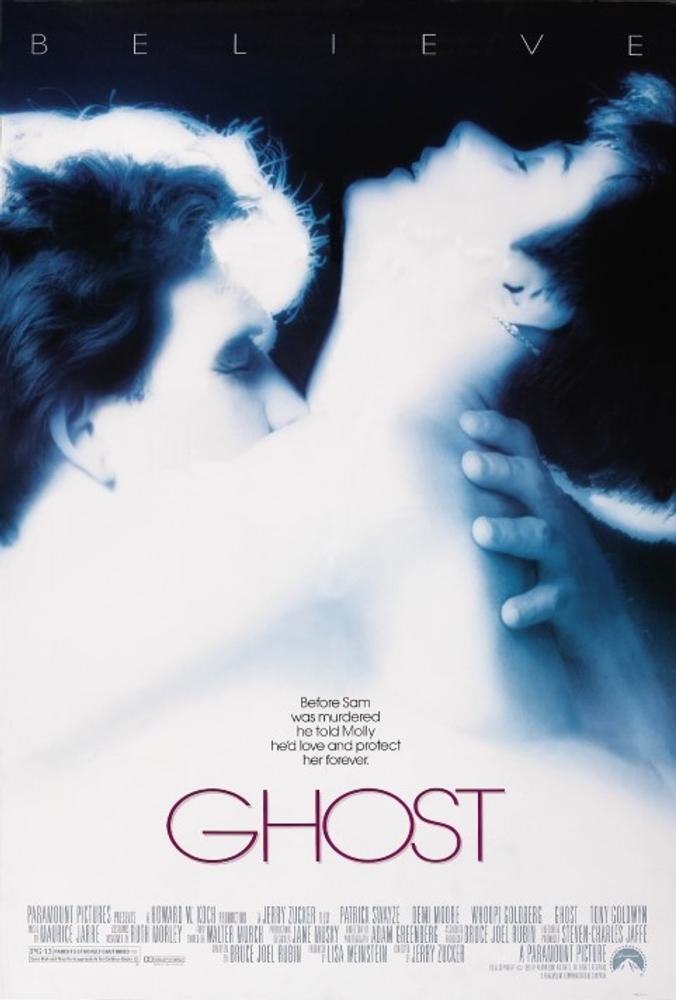 Movie poster for Ghost - 35th Anniversary Digital Restoration