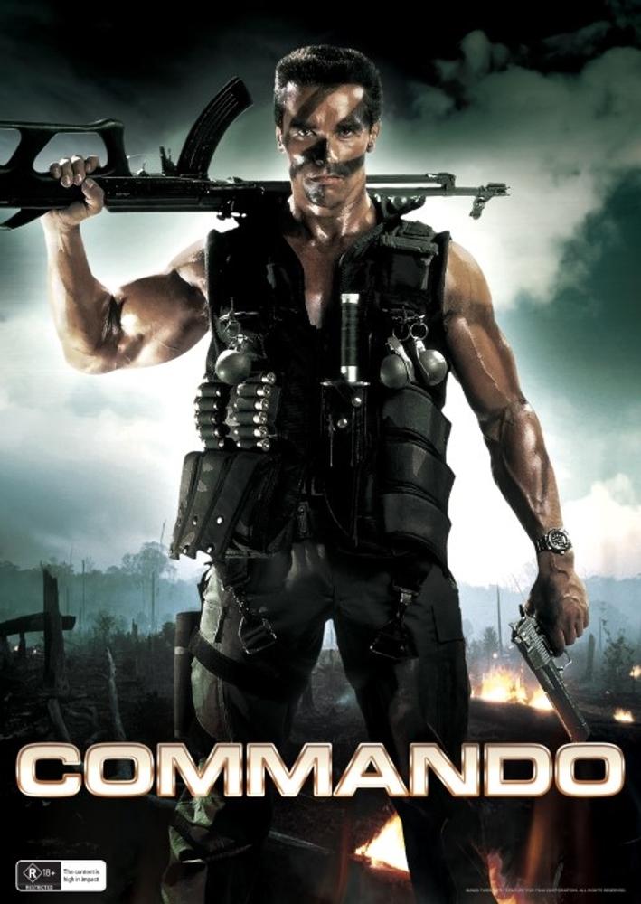 Movie poster for Commando - 40th Anniversary