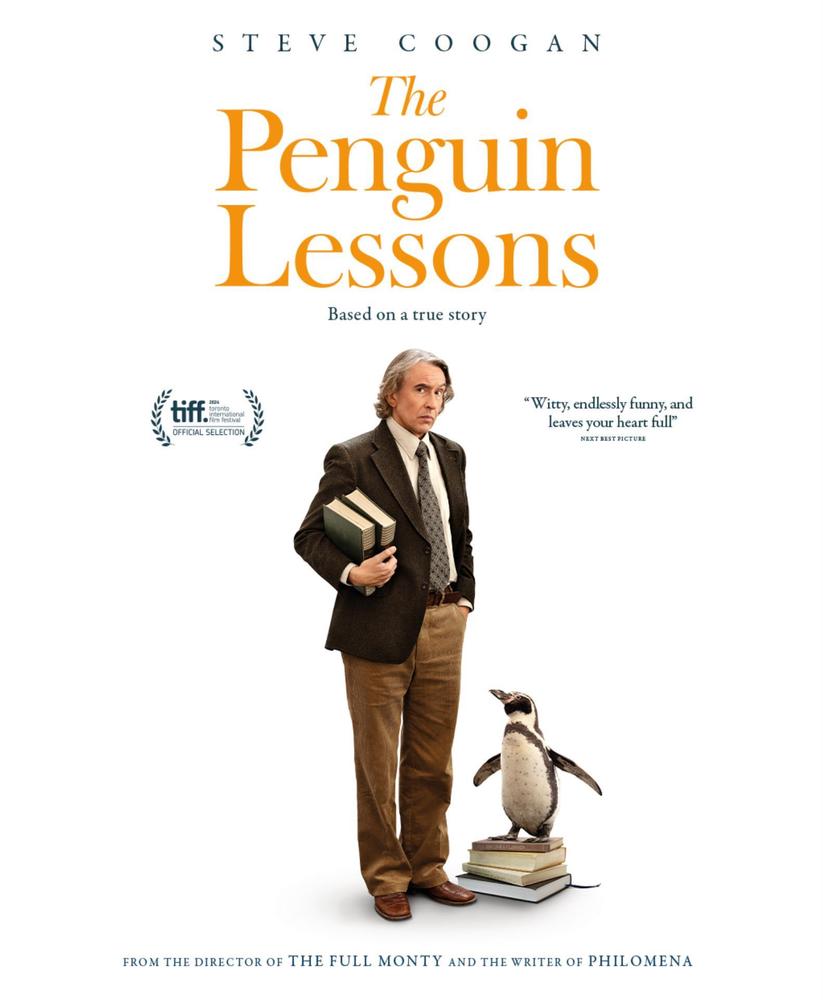 Movie poster for The Penguin Lessons