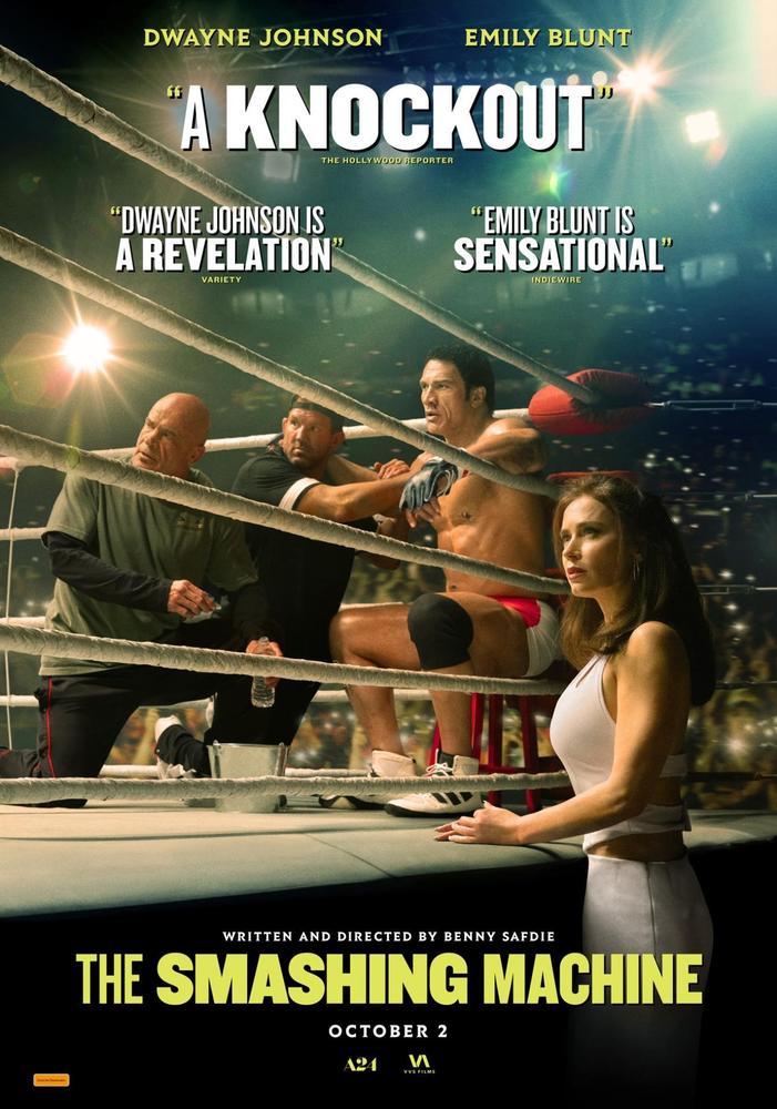 Movie poster for The Smashing Machine