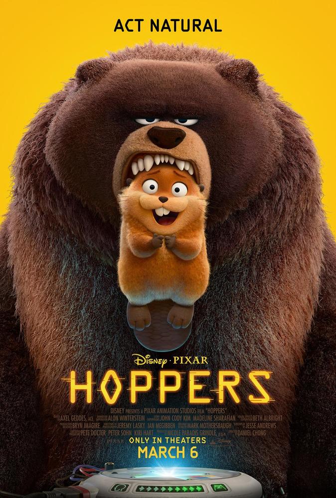 Movie poster for Hoppers