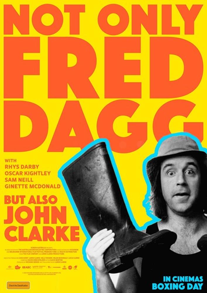 Movie poster for Not Only Fred Dagg