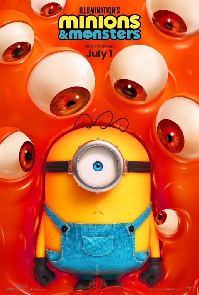 Movie Poster For Minions And Monsters
