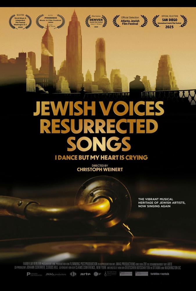 Movie poster for JIFF25:Jewish Voices:Resurrected Songs