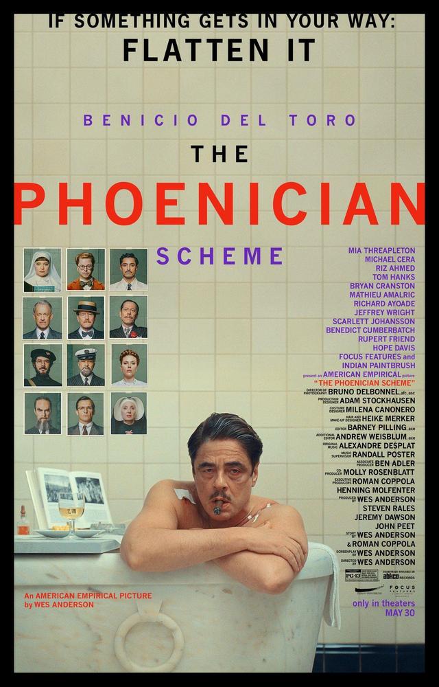 Movie poster for The Phoenician Scheme
