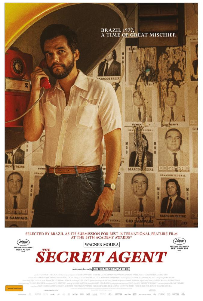 Movie poster for The Secret Agent
