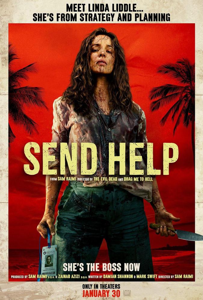 Movie poster for Send Help