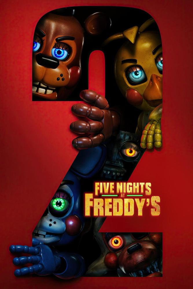 Movie poster for Five Nights at Freddy's 2