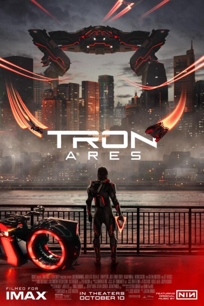 Movie poster for Tron: Ares