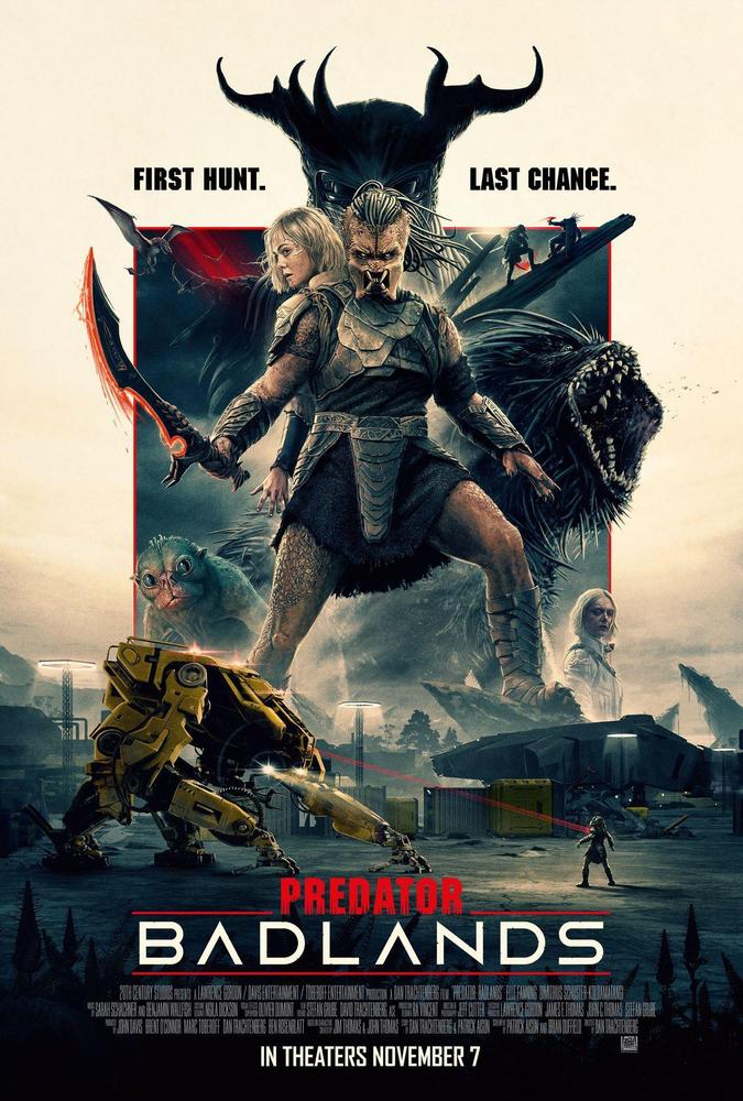 Movie poster for Predator: Badlands