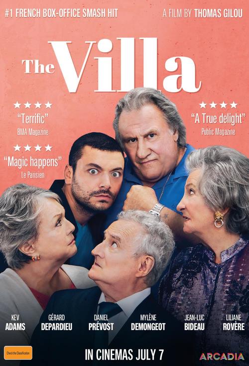 Movie poster for The Villa