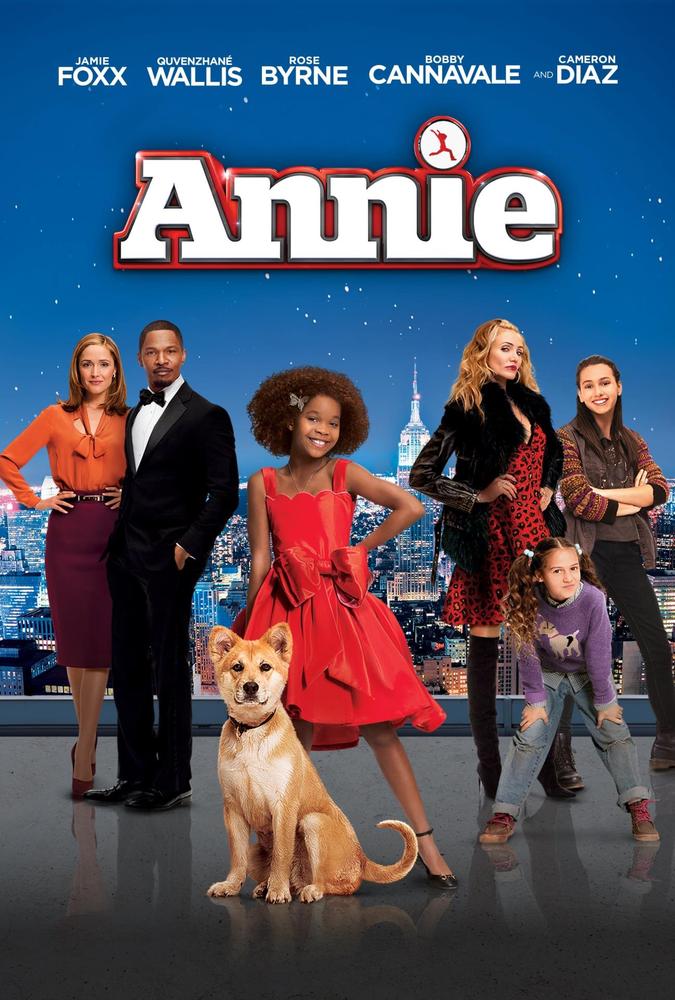 Movie poster for Annie (2014)
