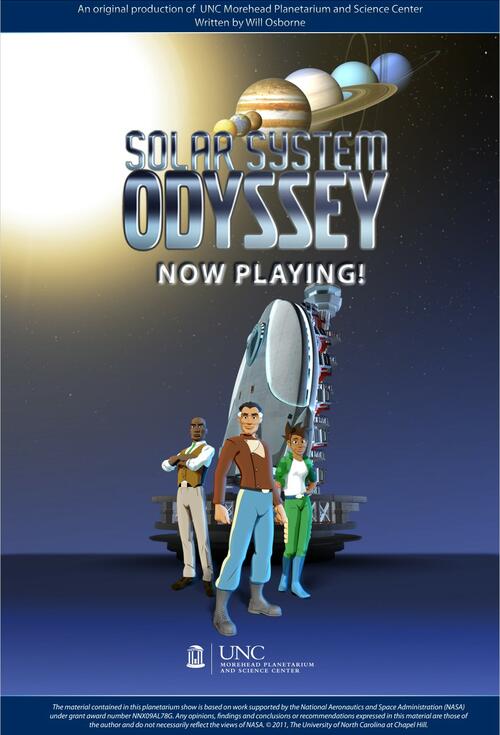 Movie poster for Solar System Odyssey