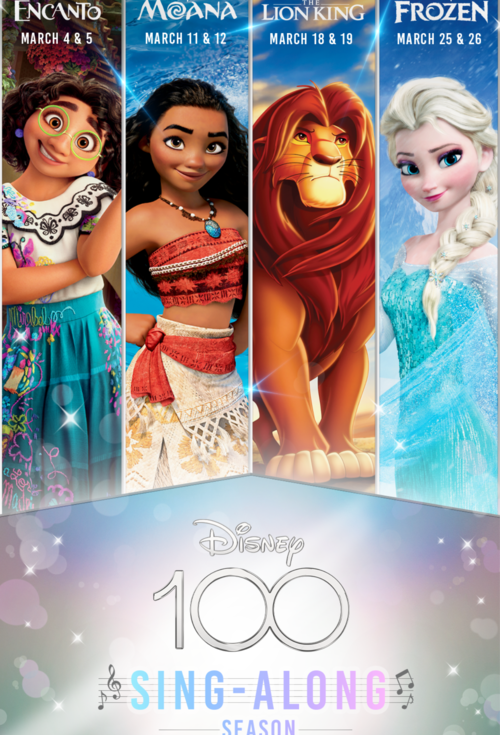 Movie poster for MOANA: SING-ALONG