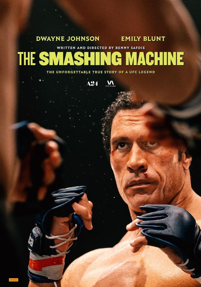 Movie poster for The Smashing Machine