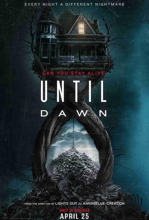 Movie poster for Until Dawn