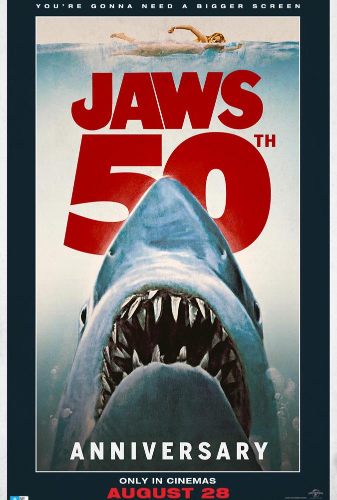 Movie poster for Jaws