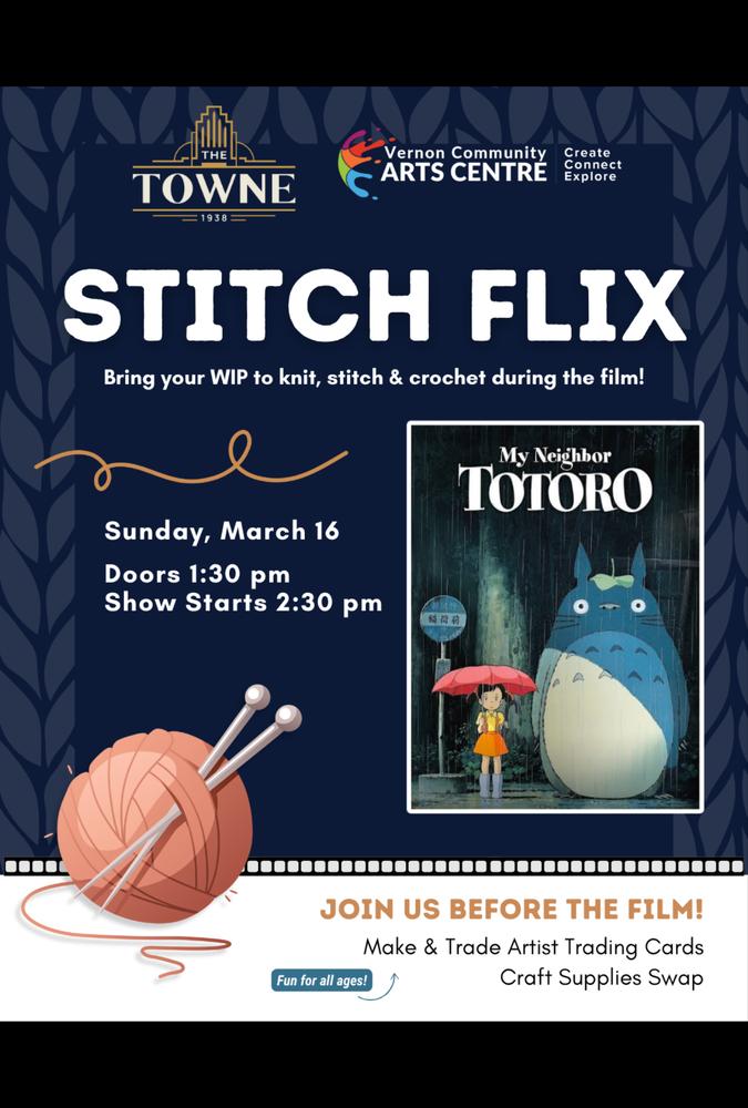 Movie poster for Stitch Flix - My Neighbor Totoro