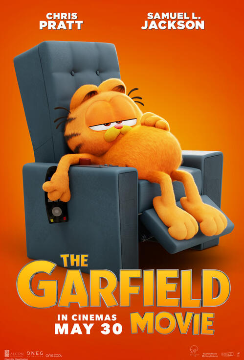Movie poster for The Garfield Movie