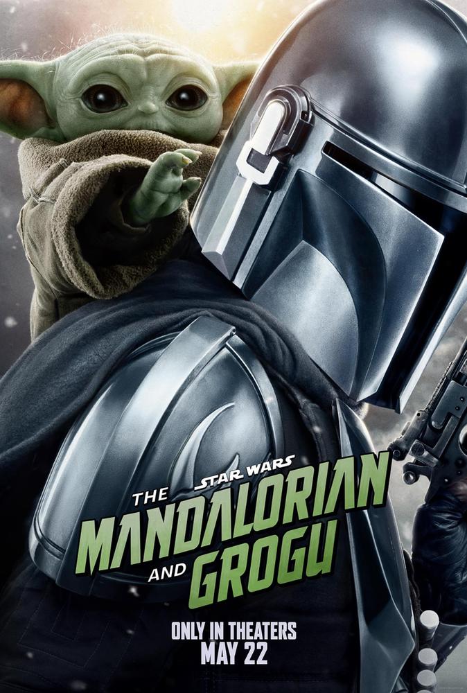 Movie poster for The Mandalorian & Grogu
